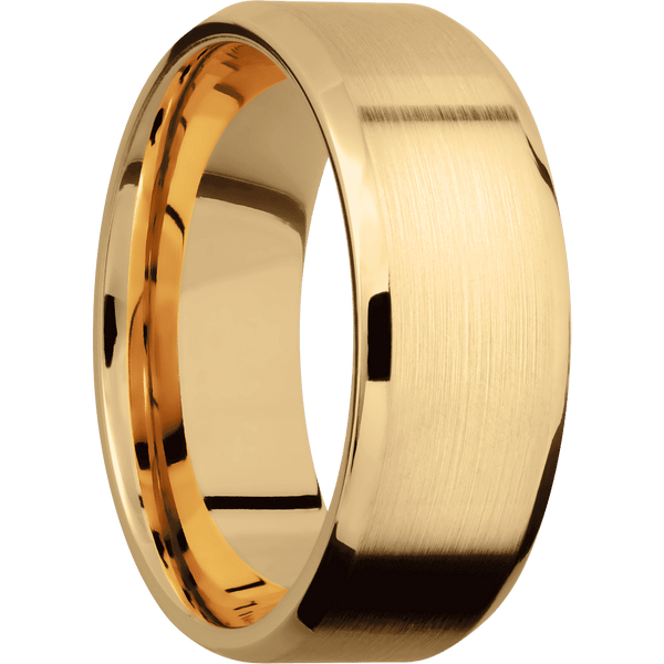 14K Yellow Gold + Satin , Polish Finish – Bellman Jewelers