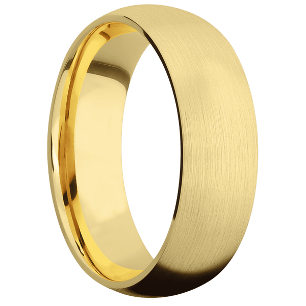 10K Yellow Gold + Satin Finish – Bellman Jewelers