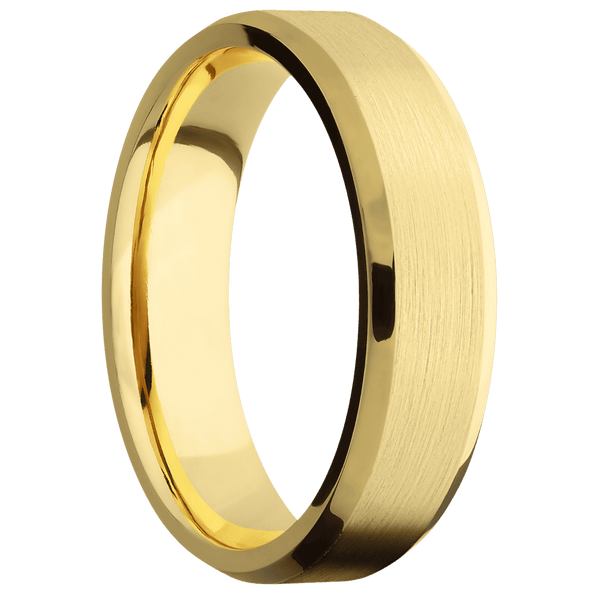 10K Yellow Gold + Satin , Polish Finish – Bellman Jewelers