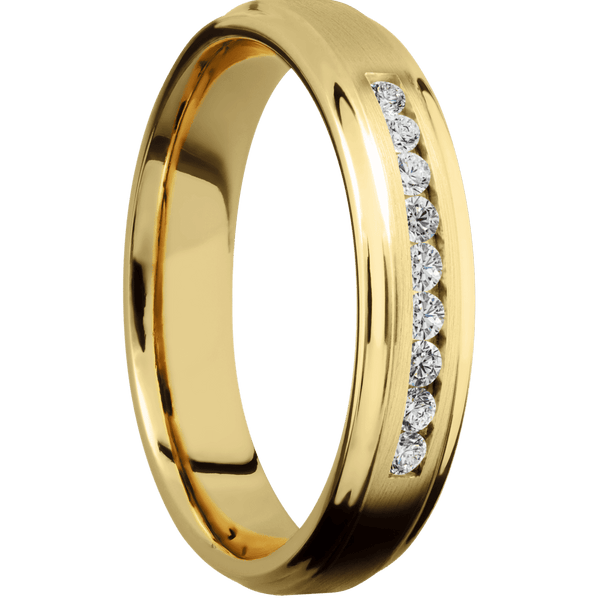 14K Yellow Gold with Satin , Polish Finish – Bellman Jewelers